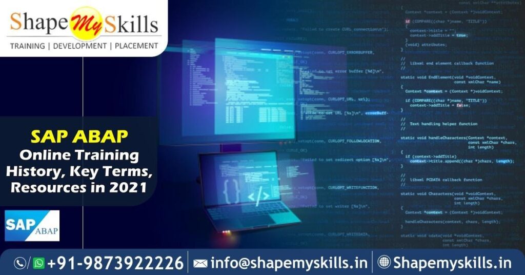 SAP ABAP Online Training — History, Key Terms, Resources in 2022 ...